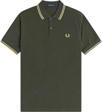 Fred Perry Homme, Tops, Vert, Taille: XL Polo M3600