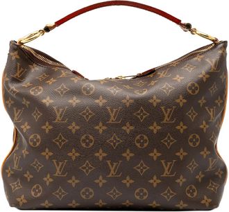 Louis Vuitton Hobo Bags - Monogram Sully PM - Gr. unisize - in Braun - f&uuml;r Damen