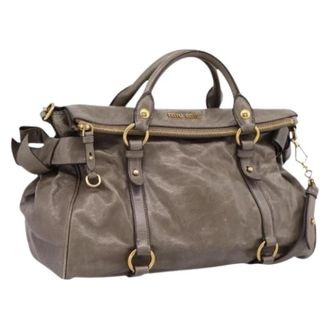 Miu Miu Pre-owned Hand Bag - - Pre-owned - Damen - Grau - ONE SIZE