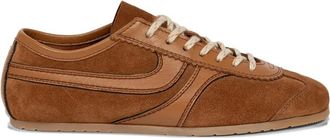 Dries Van Noten Femme, Chaussures, Brun, Taille: 41 EU Suede Baskets