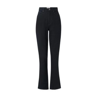 Calvin Klein Straight Leg Jeans - - Trousers - Damen - Schwarzk - W28