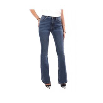 John Richmond Femme, Jeans, Bleu, Taille: W28 Uwa25054Je Flared Jeans