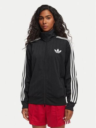 adidas Sweatshirt Pinstripe Firebird KS6786 Schwarz Loose Fit
