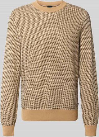 HUGO BOSS Regular Fit Pullover aus reiner Baumwolle Modell H-Lofranco
