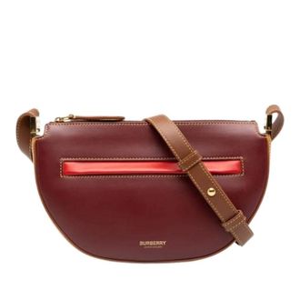 Burberry Pre-owned Mini Olympia Crossbody Bag - Femme - Pre-owned - Rouge - Taille: ONE Size