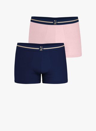 Eminence Lot de 3 boxers en coton m&eacute;lang&eacute;