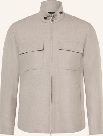 Montecore Overjacket Aus Flanell grau
