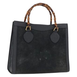 Gucci Sac &agrave; main Vintage Pre-owned - Femme - Pre-owned - Bleu - Taille: ONE Size