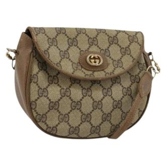 Gucci Sac bandouli&egrave;re vintage GG Canvas Pre-owned - Femme - Pre-owned - Beige - Taille: ONE Size