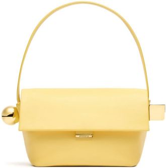 Jacquemus Le Rond Carré Schultertasche - Gelb