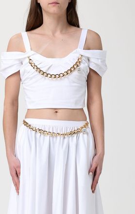 Elisabetta Franchi Top ELISABETTA FRANCHI Femme couleur Blanc