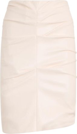 Philosophy di Lorenzo Serafini Femme, Jupes, Blanc, Taille: 36 FR Jupe asym&eacute;trique
