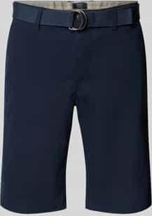 Mc Neal Slim Fit Shorts mit G&uuml;rtel