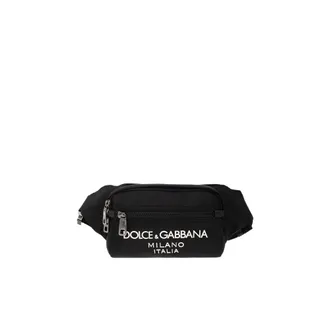 Dolce & Gabbana Sicilia Dna G&uuml;rteltasche - - Bags - Herren - Schwarzk - ONE SIZE