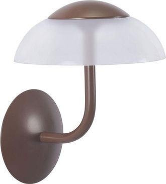 Forlight Eclipta ii aplique marr&oacute;n con luz led blanco c&aacute;lido 3000K