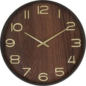 Atmosphera Atmosphera - Horloge Ivana Bois d38cm