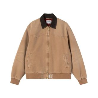 Carhartt Work in Progress Homme, Vestes, Brun, Taille: S OG Santa Fe Jacket