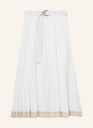 Reiss Reiss Plisseerock Allora weiss