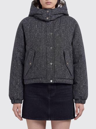 Brunello Cucinelli Gef&uuml;tterte Relaxed-Fit-Bomberjacke von aus Wollmischung mit Kapuze