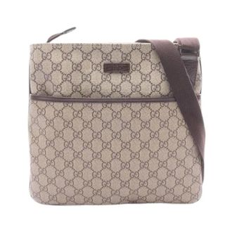 Gucci Sac bandouli&egrave;re GG Supreme Vintage Pre-owned - Femme - Pre-owned - Beige - Taille: ONE Size