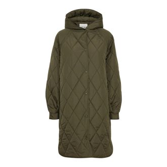 Ichi Jacken - - Coats - Damen - Gr&uuml;n - M