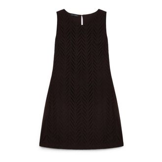 Fiorella Rubino Femme, Robes, Brun, Taille: 44 FR Robe fourreau Glam en broderie anglaise