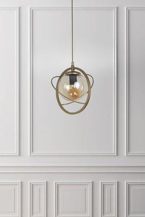 Opviq Elegant Antique Metal Chandelier, 25 cm Diameter, 70 cm Adjustable Height, E27 Max 40W, IP20 | Perfect for Living Room & Dining Spaces