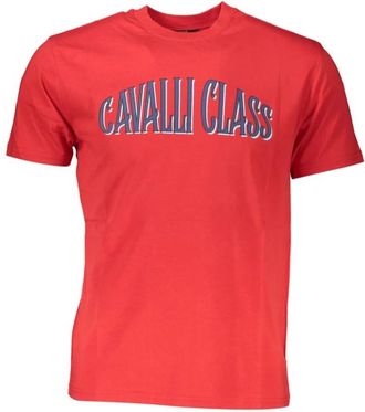 Cavalli T-Shirts - - Tops - Herren - Rot - L