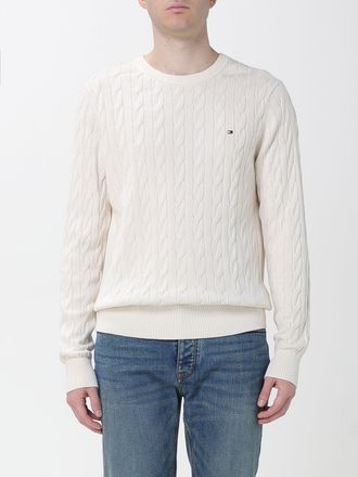 Tommy Hilfiger Pull TOMMY HILFIGER Homme couleur Cr&egrave;me