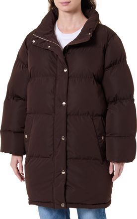 GANT Damen Active Cloud Coat Jacke, DEEP Brown, L