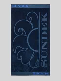 Sundek Strandtuch mit Logo- und Motiv-Print