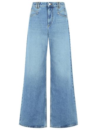 Isabel Marant Isabel Marant Jean en coton bleu clair Lemony