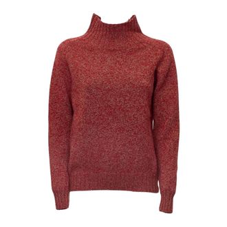 Zanone Z5575 Rollkragenpullover - - Knitwear - Damen - Rot - M
