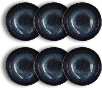 Ogo Living Lot 6 coupelles costa 17.5cm en gr&egrave;s bleu - 2614772