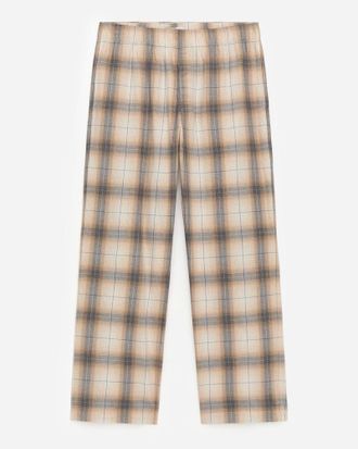 Arket Pyjamahose Aus Flanell -Beige
