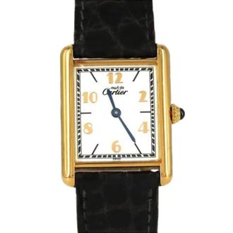 Cartier unisex, Pre-owned, Beige, Taille: ONE Size Montre Vintage Pre-owned