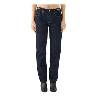 Just Cavalli Dunkelblaue Zigarettenbein-Jeans - - Jeans - Damen - Blau - W28