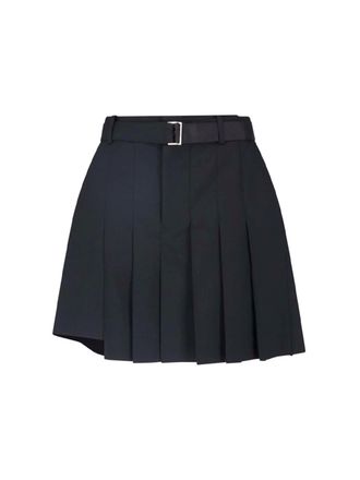 sacai Wool Blend Shorts