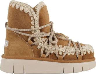 Mou Femme, Chaussures, Beige, Taille: 36 EU Bounce Boot Suede