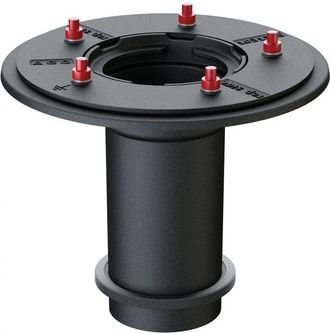 Aco Dachablauf Passavant Spin Oberteil DN70/DN100/Jet DN50 Guss/Pressflansch, 7047.10.22