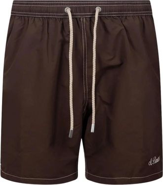 MC2 Saint Barth Homme, Maillots de bain, Brun, Taille: S Patmos Swim Short