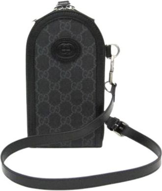 Gucci unisex, Pre-owned, Noir, Taille: ONE Size Sac bandouli&egrave;re vintage Pre-owned
