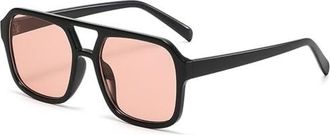 Generic Lunettes De Soleil &Agrave; Monture Large For Hommes Et Femmes, Id&eacute;ales For Les D&eacute;placements Quotidiens Vacances(Pink)