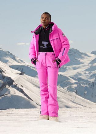 Jott Doudoune ski Grand froid Rose &eacute;lectrique Soldanelle - Taille S