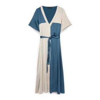 Fiorella Rubino Damen, Kleider, Blau, 5XLGr&ouml;&szlig;e