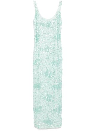 SIMKHAI robe longue Bex - Vert