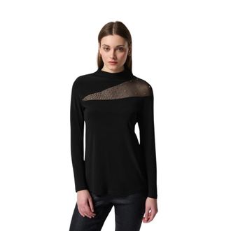 Joseph Ribkoff Stylisches Langarmshirt - - Tops - Damen - Schwarzk - L