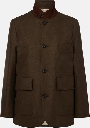 Loro Piana Jacke aus Wolle und Kaschmir