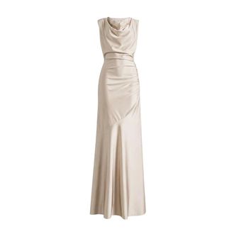 La Petite Robe Di Chiara Boni Damen, Kleider, Beige, 2XLGr&ouml;&szlig;e