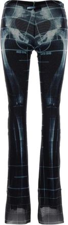 Jean Paul Gaultier Femme, Pantalons, Multicolore, Taille: 36 FR Pantalon Squeletor
